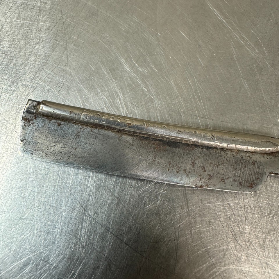 Vtg C.W. Dahlgren ESKILSTUNA SWEDEN Straight Razor w/ Steel Blade - 9 ...