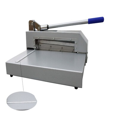 Manual Guillotine Shear Gauge Sheet Metal Plate Cutter Machine for 12. ...