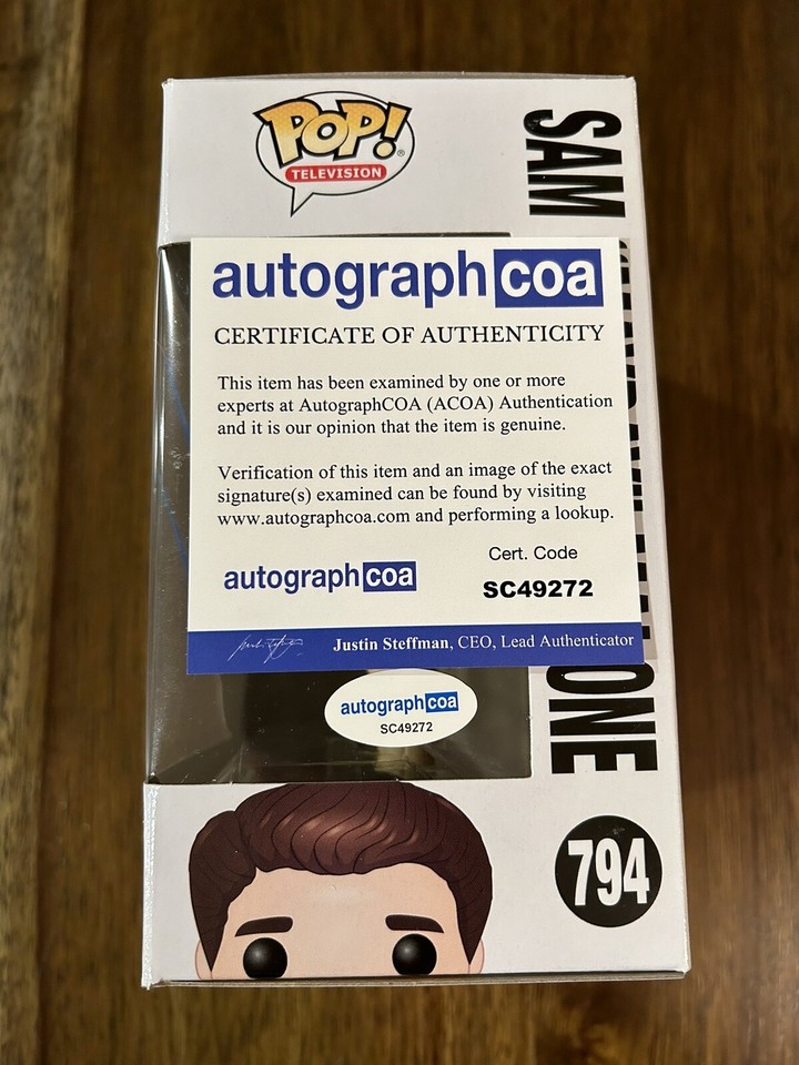 Ted Danson Signed Autograph ‘Cheers’ Funko Pop Sam “Mayday” Malone ACOA ...