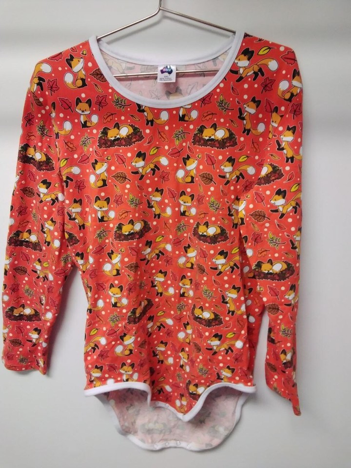 ODU Foxes Long Sleeve Adult Sized / Bodysuit NEW | eBay