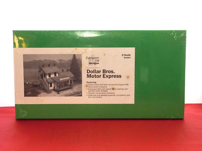 EVERGREEN HILL 0 SCALE DOLLAR BROS. MOTOR EXPRESS KIT # EH2007 SEALED ...