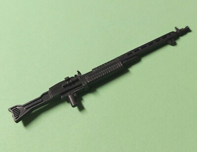 GI Joe Vintage ROCK N ROLL Action Figure Machine Gun Weapon 1982 3.75 ...