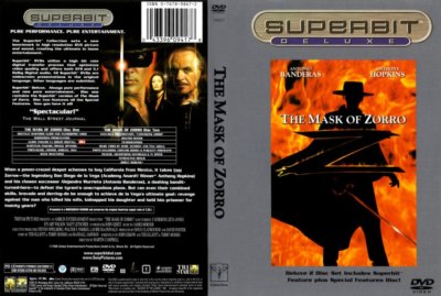 The Mask of Zorro (DVD, 2002, 2-Disc Set, Superbit Deluxe) wAnthony ...