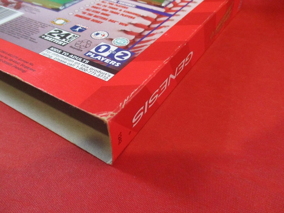 World Series Baseball '96 (Sega Genesis) COMPLETE w/ Box manual game ...