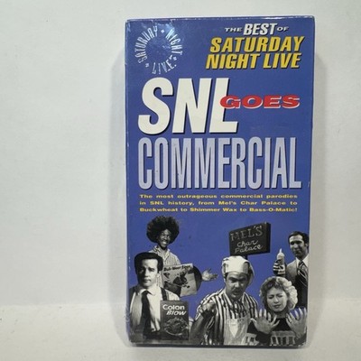 Sealed! SNL Goes Commercial The Best Of Saturday Night Live VHS VCR ...