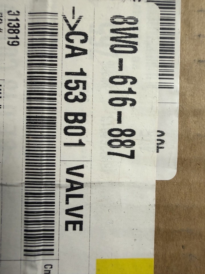 Genuine Audi Pressure Valve 8W0-616-887 | eBay