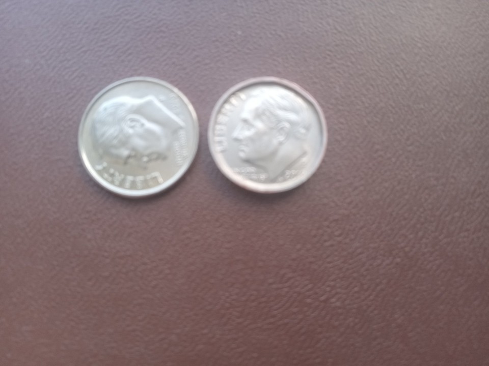 2011 P Roosevelt Dime, Raised Rim Error coin Spooned | eBay