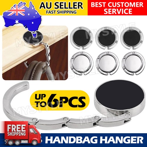 Portable Alloy Folding Table Hanger Foldable Purse Bag Holder Handbag ...