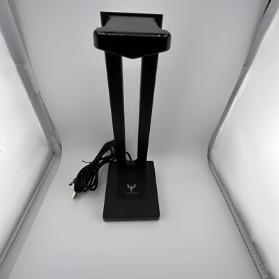 4B Blade Hawks RGB Gaming Headphone Stand with 3.5mm AUX and 2 USB ...