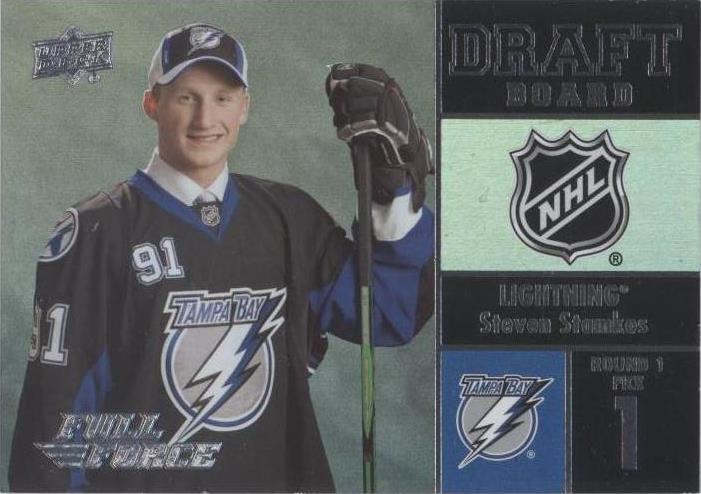 2015-16 Upper Deck Full Force - Draft Board Steven Stamkos #DB-SS for ...