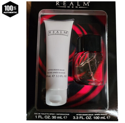 Erox Realm 2 Pc Gift Set for Men-1.0 oz EDT Spray+3.4 oz After Shave ...