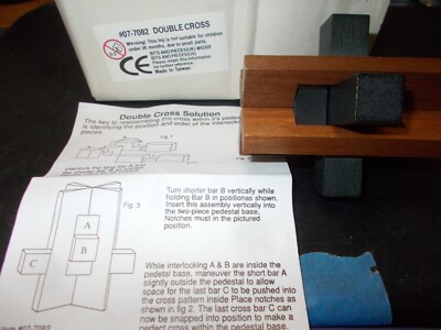 Double Cross - Puzzle Makers International - USED With Instructions | eBay