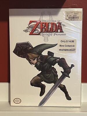 Brand NEW The Legend of Zelda Twilight Princess Prima Guide Wii Version ...