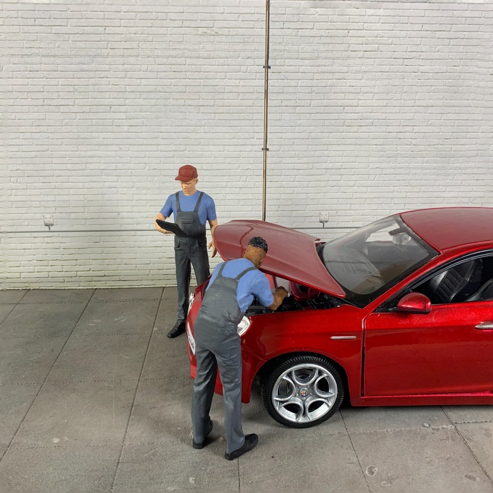 1-24 scale boss mechanic figure - Detailed people figure for G-Scale ...