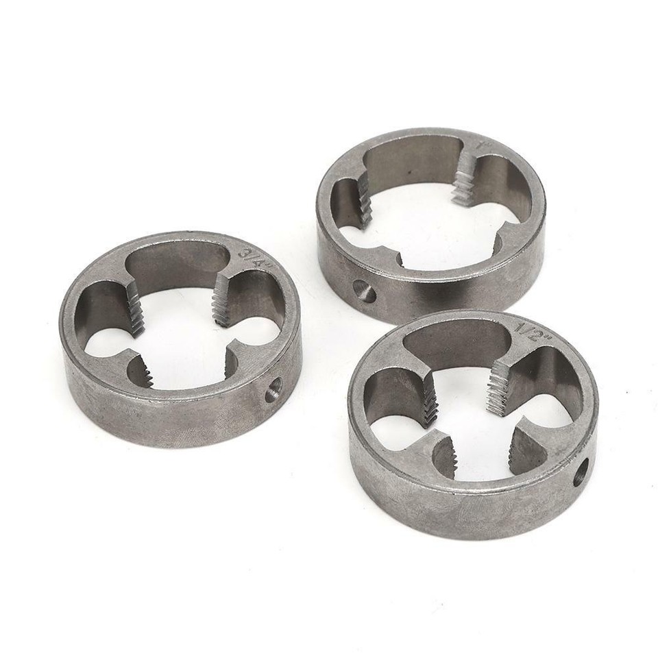 Thread Tool Maker NPT Round Die Pipe Threader Plumbing Tool 1/2in / 3 ...