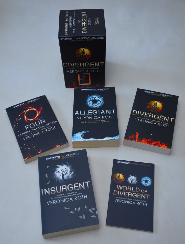 Divergent Series Box Set (books 1-4 plus World of Divergent) by ...