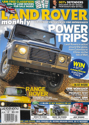 Land Rover Monthly Magazine Global Trips LRM Workshop Recovery Truck ...