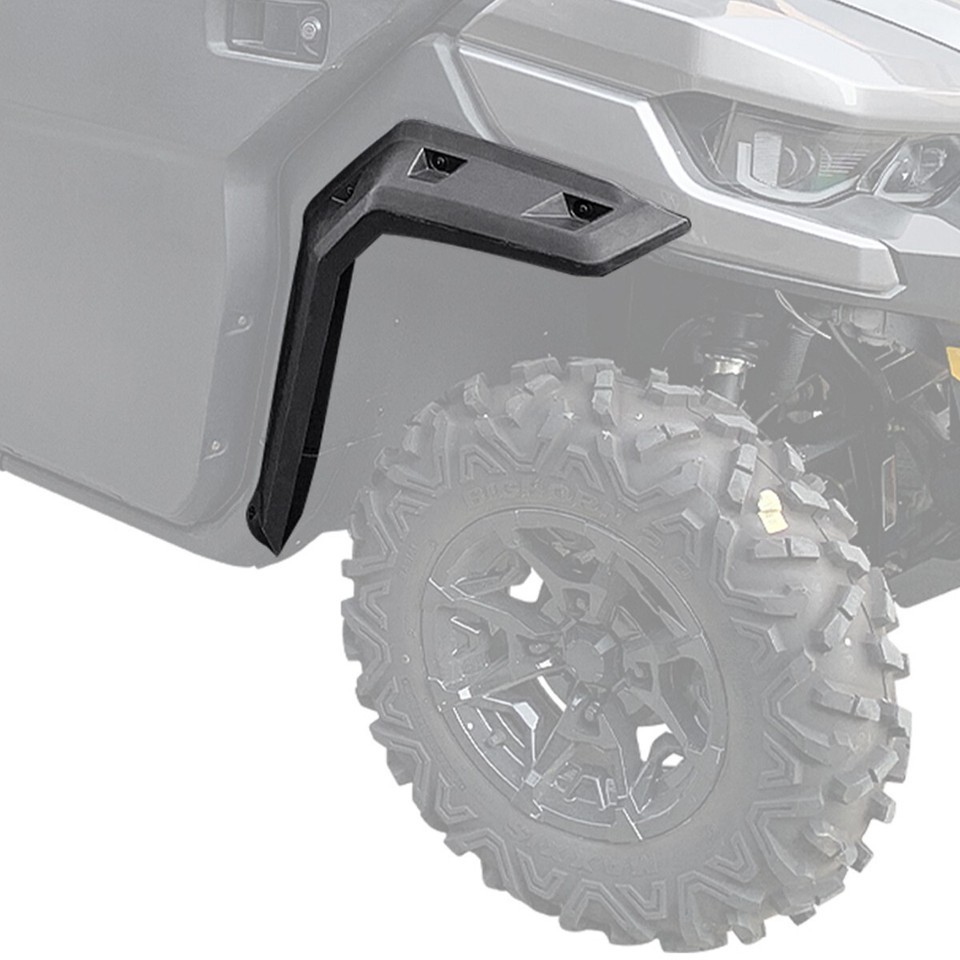 Front&Rear Extended Fender Flares Compatible with Can AM Defender HD5 ...