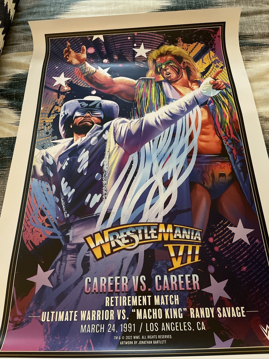 Wrestlemania 7 Poster