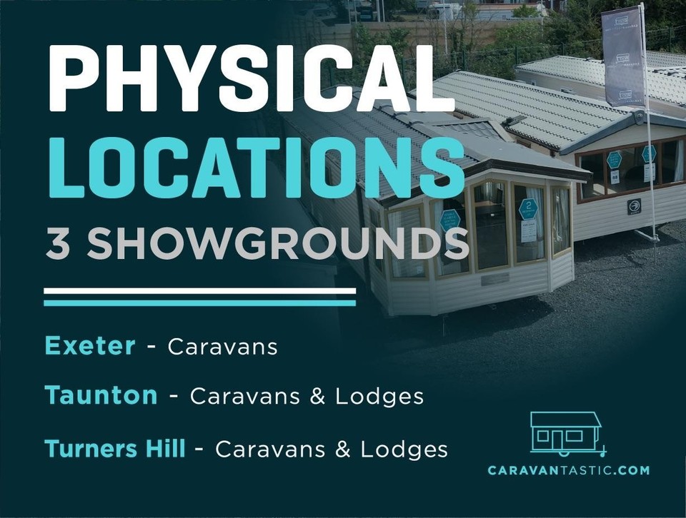 2 Bed Static Caravan - DG, CH, Ensuite Bath, French Doors - Offsite for ...