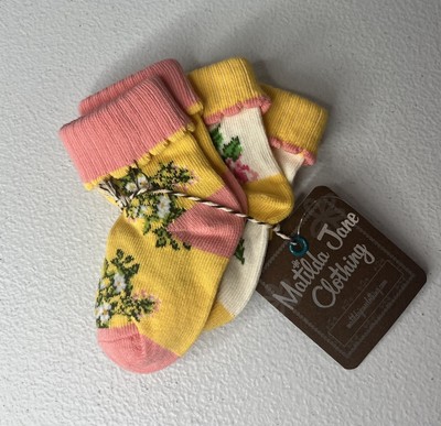 Matilda Jane Baby Socks 2 Pairs 6-12 Months | eBay