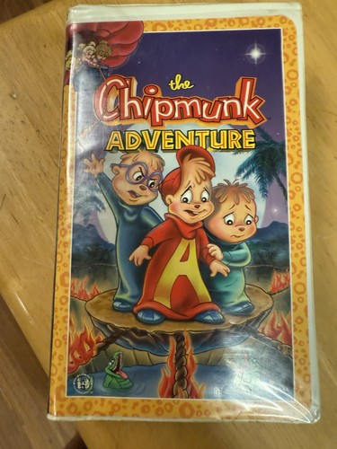 The Chipmunk Adventure 1998 VHS Tape, Chipmunks Chippettes, Clamshell ...