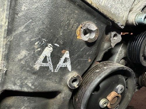 04-06 Audi TT 3.2L BHE Engine Motor MK1 8N Broken Mount See Pics VW MK4 ...