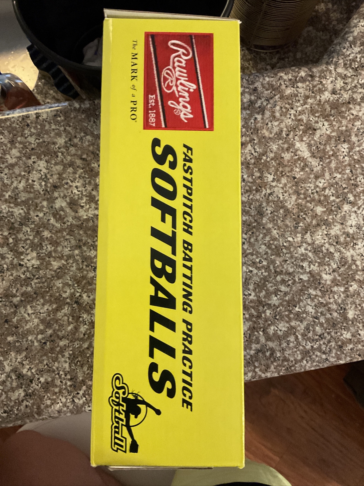 Rawlings Fastpitch Softballs, Yellow, 12 Inch, Collegiate And High ...