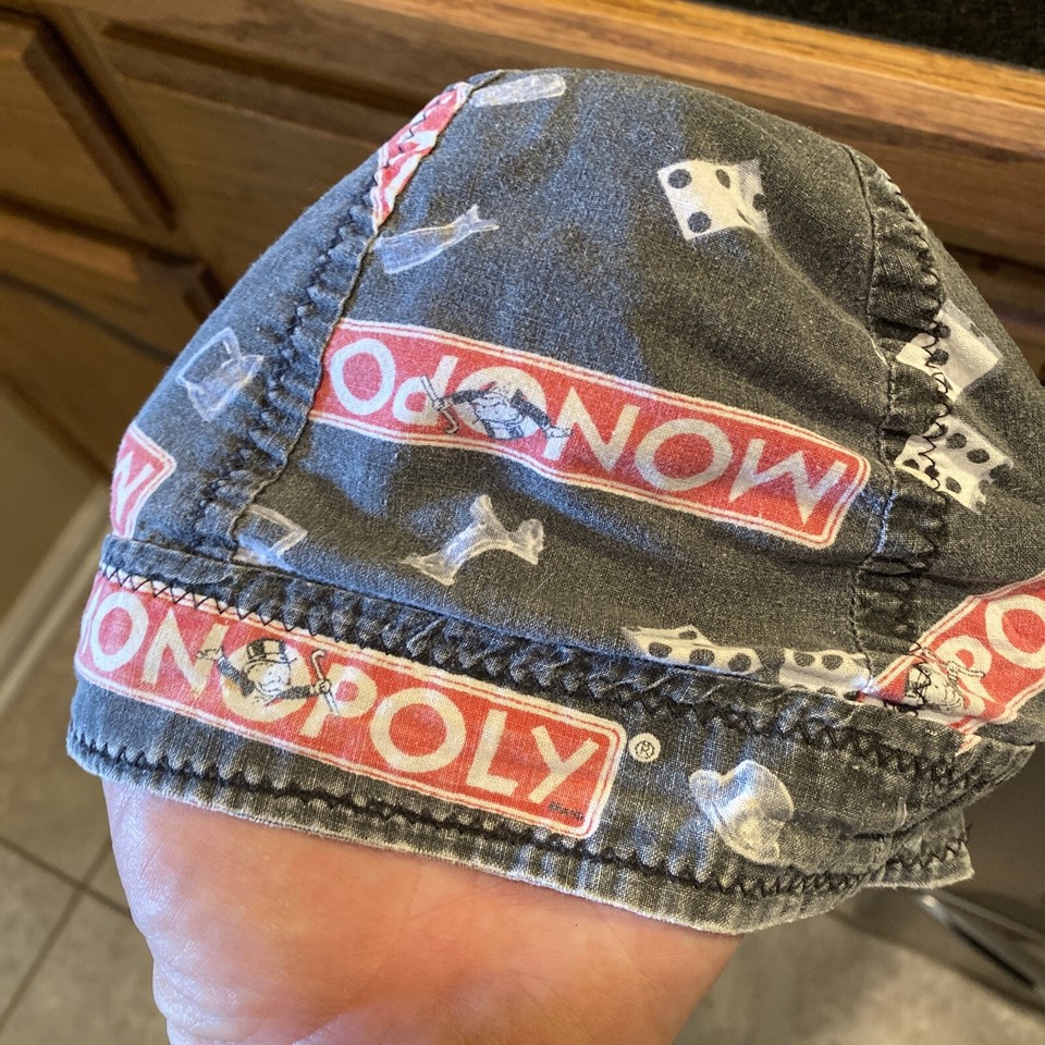 Monopoly Hat Cap Gray Baseball Hat Cap Very Old! | eBay