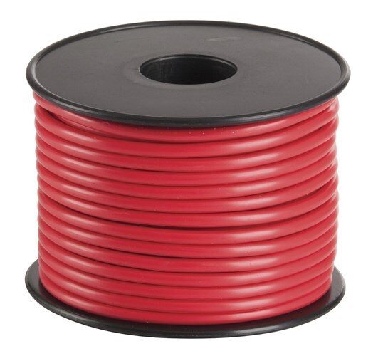 15 Amp DC 100m Power Cable Red Total diameter 3.3mm | eBay