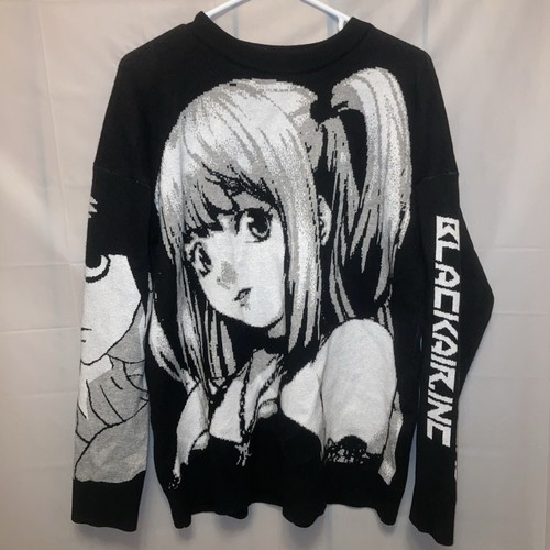 Maener Men’s Death Note Sweater Anime Knit Pullover Top For Women XL | eBay