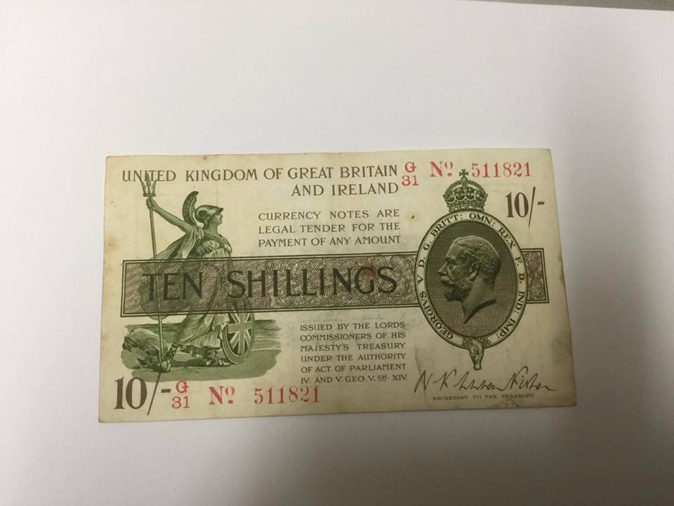 ENGLISH TEN SHILLING BANK NOTES SELECT YOUR NOTE AND CASHIER | eBay UK