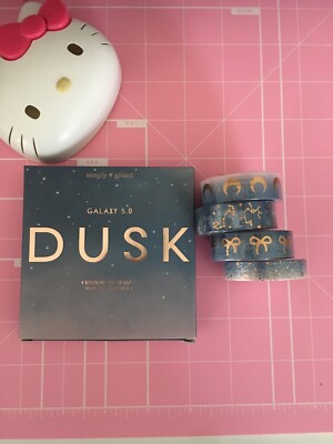 Simply Gilded Galaxy 5.0 Dusk Rose Gold Washi Tape Set | eBay