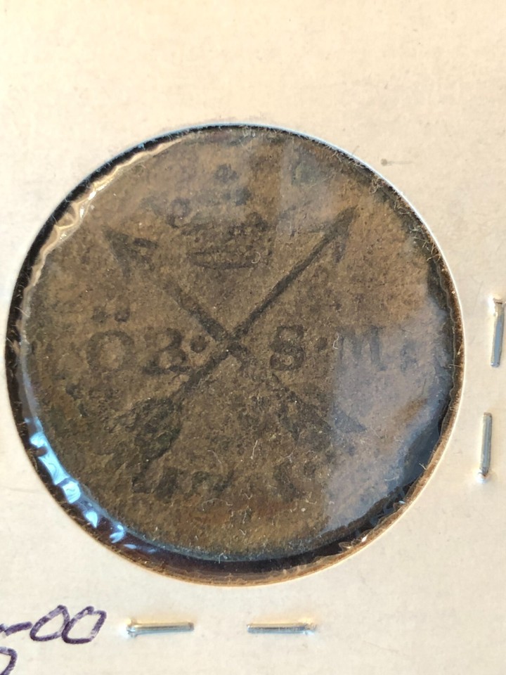 1761 Sweden 1 Ore Coin - Adolf Frederick (1753-1761) | eBay