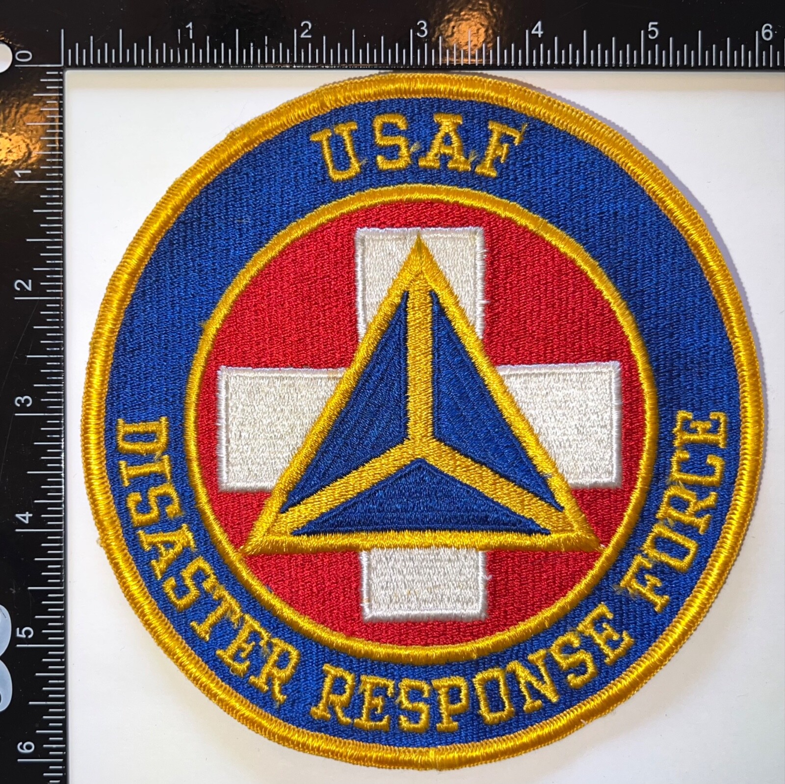Cold War USAF US Air Force Disaster Response Force Patch | eBay