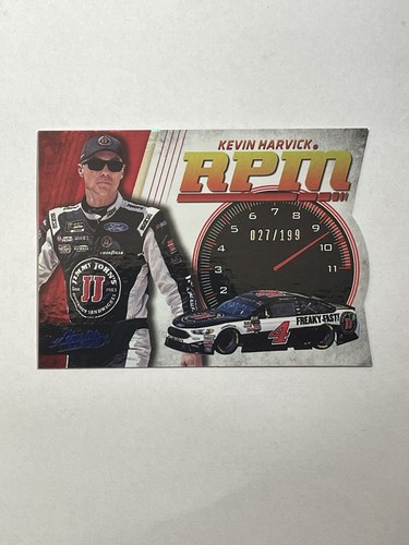 Ken Harvick 2017 Absolute RPM Spectrum Blue #5 /199 | eBay