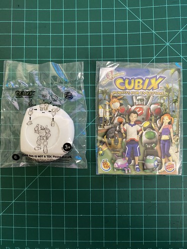 Cubix Burger King VINTAGE - Cubix Toy Build piece *SEALED* | eBay