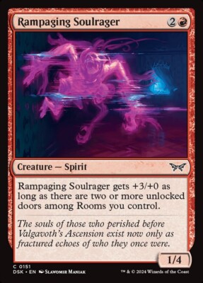 MTG DSK: Rampaging (Creature Spirit) Regular Common 0151 | eBay