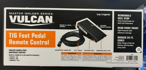 BRAND NEW KIT VULCAN 150 AMP TIG Torch And TIG FOOT PEDAL REMOTE ...