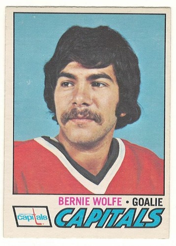 1977-78 O-PEE-CHEE # 138 BERNIE WOLFE CAPITALS OPC HOCKEY - NICE AND NO ...