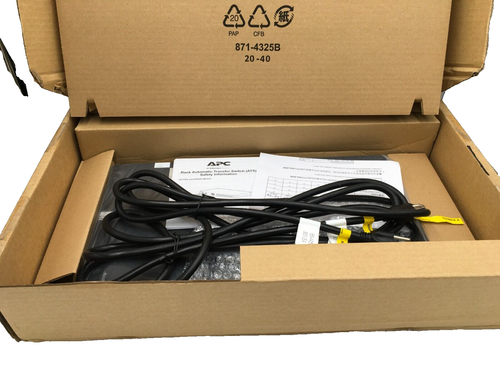 NEW APC APC AP4450 Schneider Rack Automatic Transfer Switch 100/120V ...
