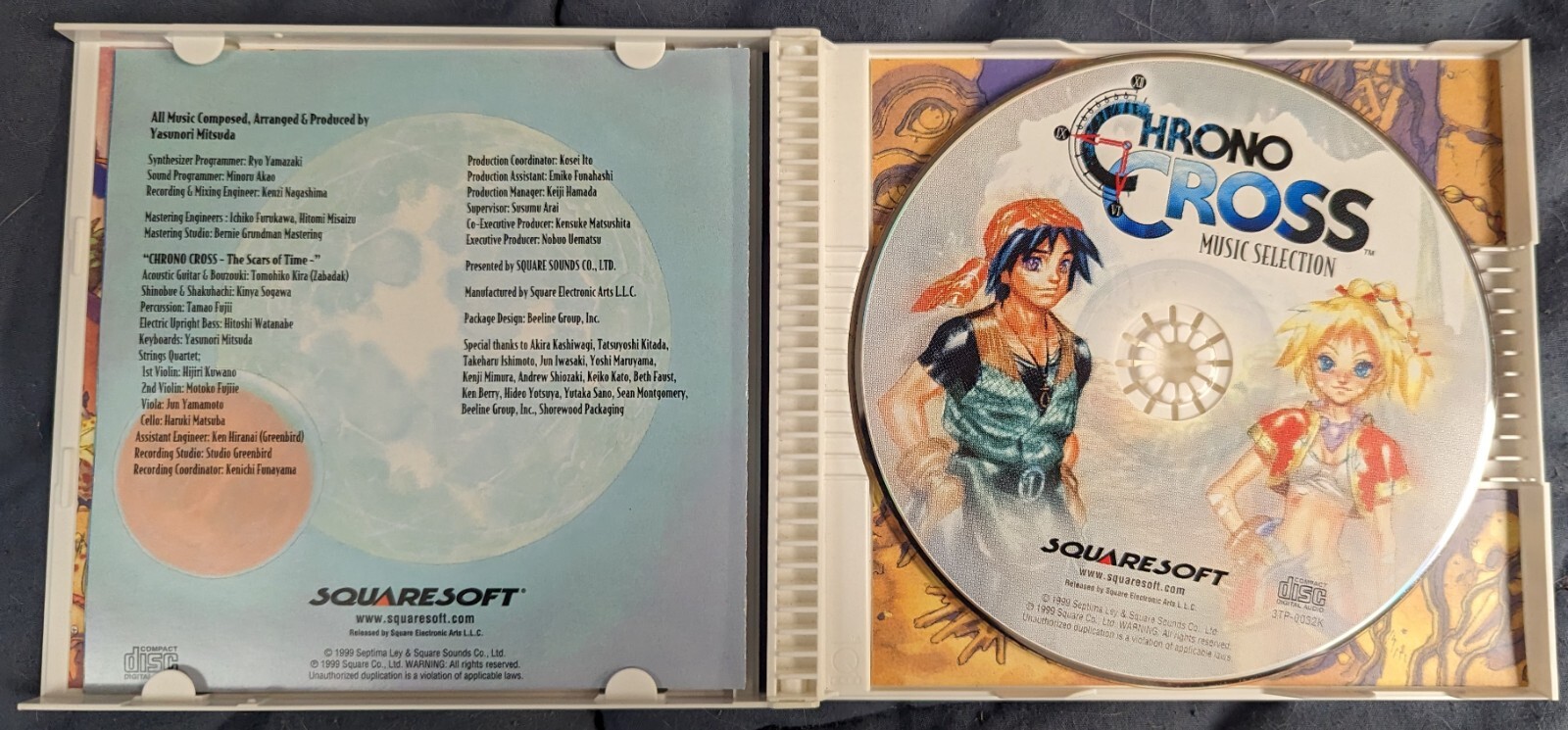 Chrono Cross/Legends of Mana/Threads of Fate Music Selections CD's ...