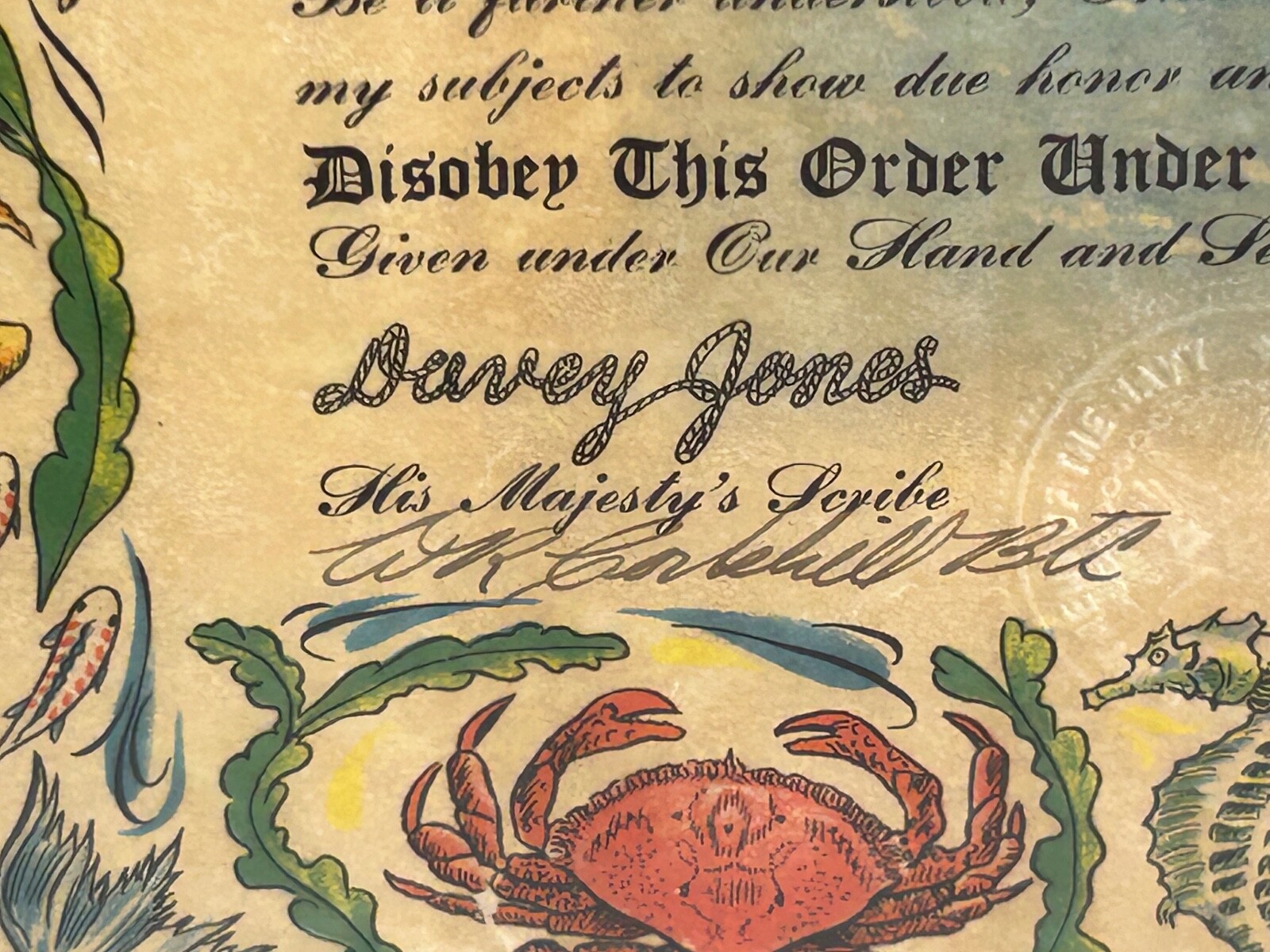 1955 USS Cross DE-448 Framed Shellback Certificate | eBay