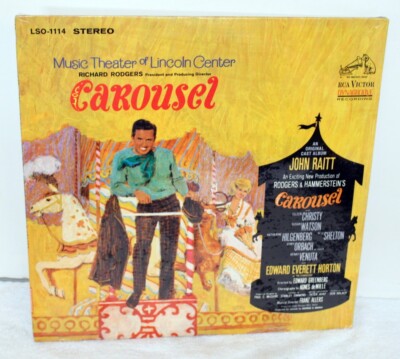 CAROUSEL Original Cast Album ~ John Raitt ~ 1965 RCA Victor LSO-1114 ...