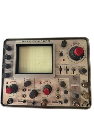 Tektronix Type 422 Oscilloscope + Attachments 013-0071-00 x1 x10 ...