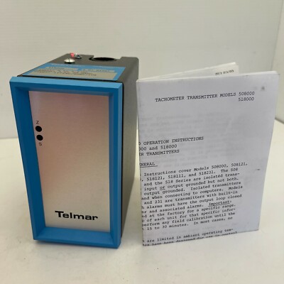 TELMAR 518000 THERMOCOUPLE TRANSMITTER INPUT 0-900HZ OUTPUT 4-20MADC ...