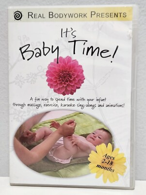 It's Baby Time! DVD Infants (2 - 18 Months) Exercise Massage Sing Along ...