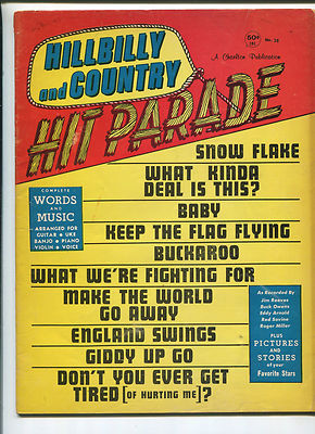 Hit Parade #38 Hillbilly And Country Jim Reeves Buck Owens Eddy Arnold ...