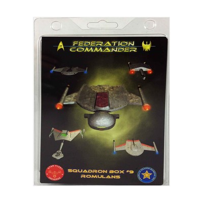 ADB Federation Commander Squadron Box #9 - Romulans New | eBay