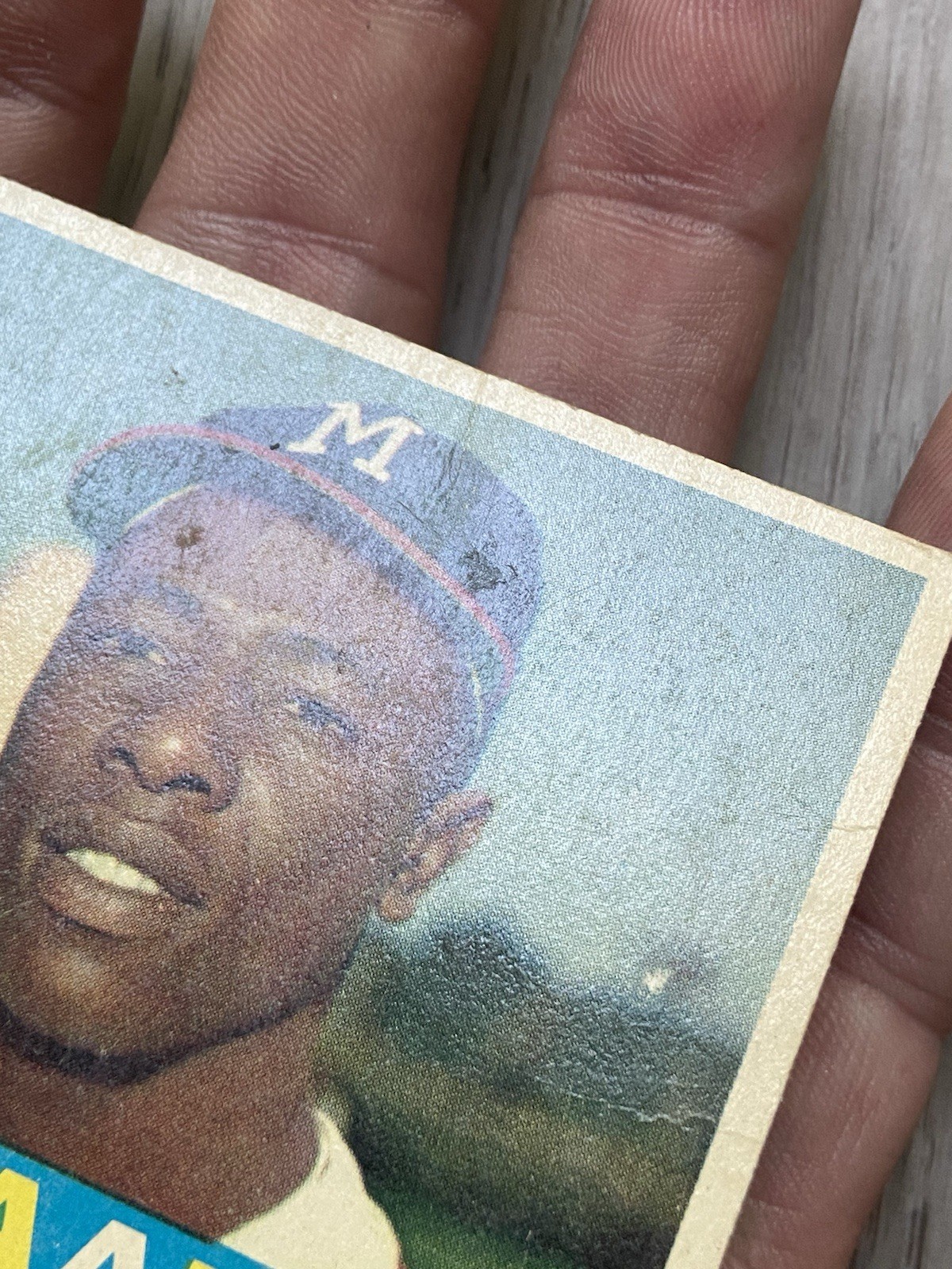 1960 MLB Topps Baseball | Hank Aaron | #300 | Milwaukee Braves ...